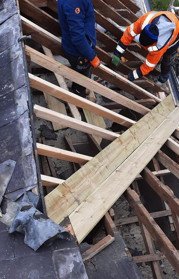 New Roof Installation - Roofing Contractor Longford