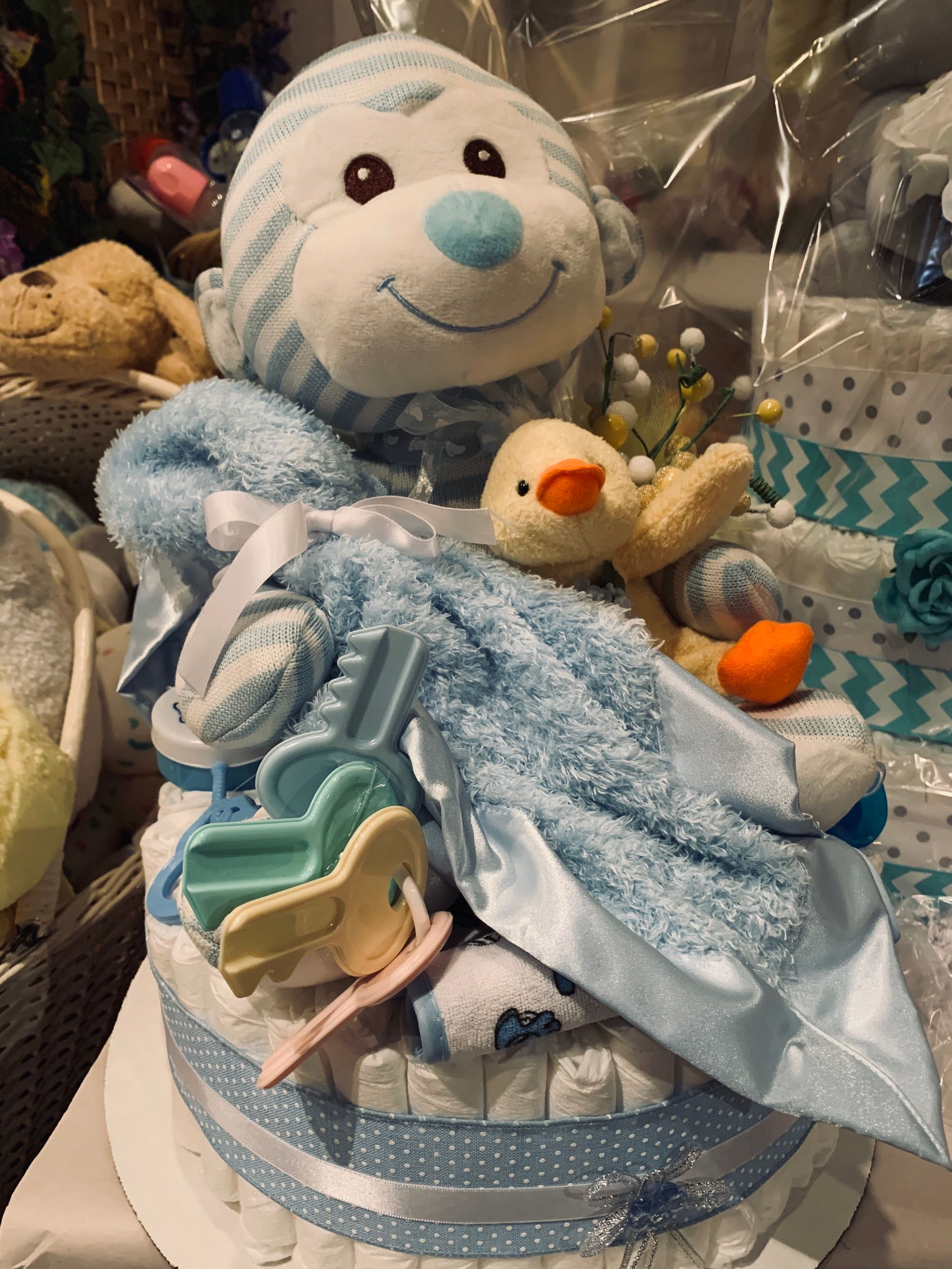 Custom Diaper Cakes | Westchester, NY | Diaper Cakes Studio