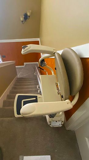 Standing Stair Lift | Straight Stairlifts Installation - HomePro