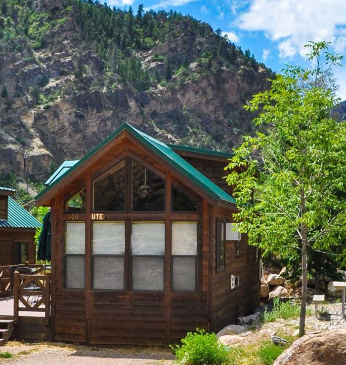 Colorado Cabins, RV & Tent Sites, Event Venues | Glenwood Canyon Resort