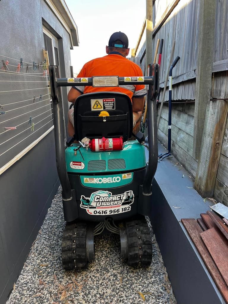 Compact Diggers Micro Earthworks | Excavation Gold Coast