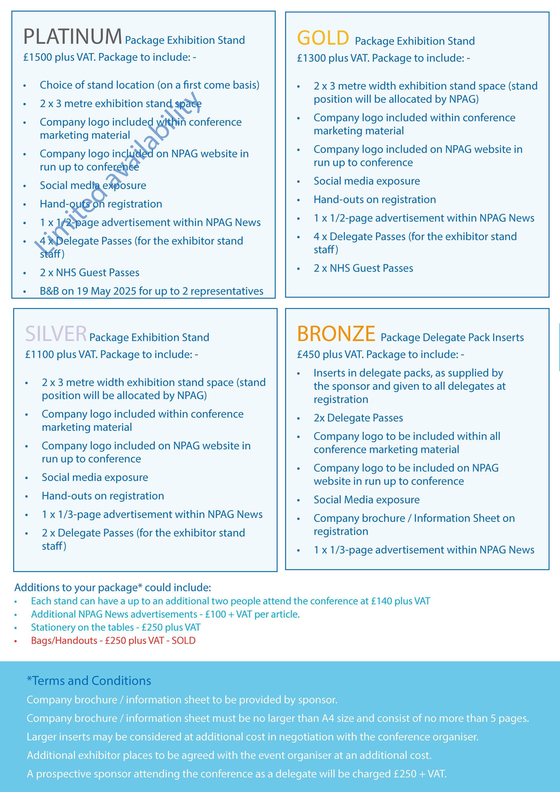 T&D Conference 2025 - Sponsorship