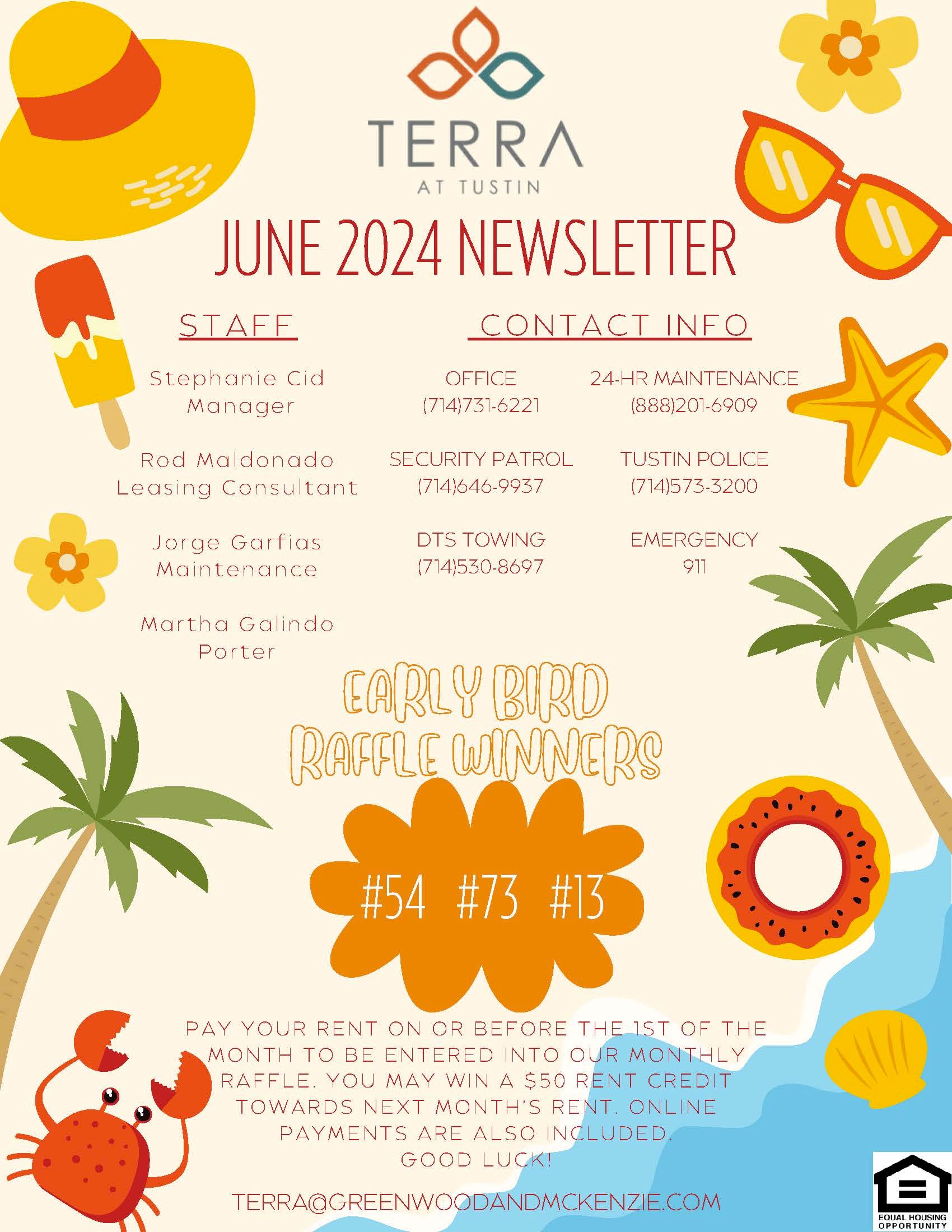Resident Newsletter - June