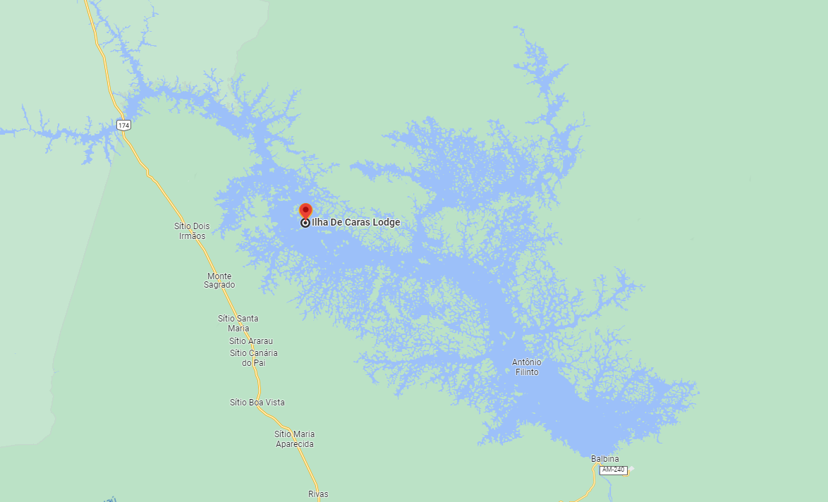 BALBINA AM ( Ilha do Caras Lodge )
