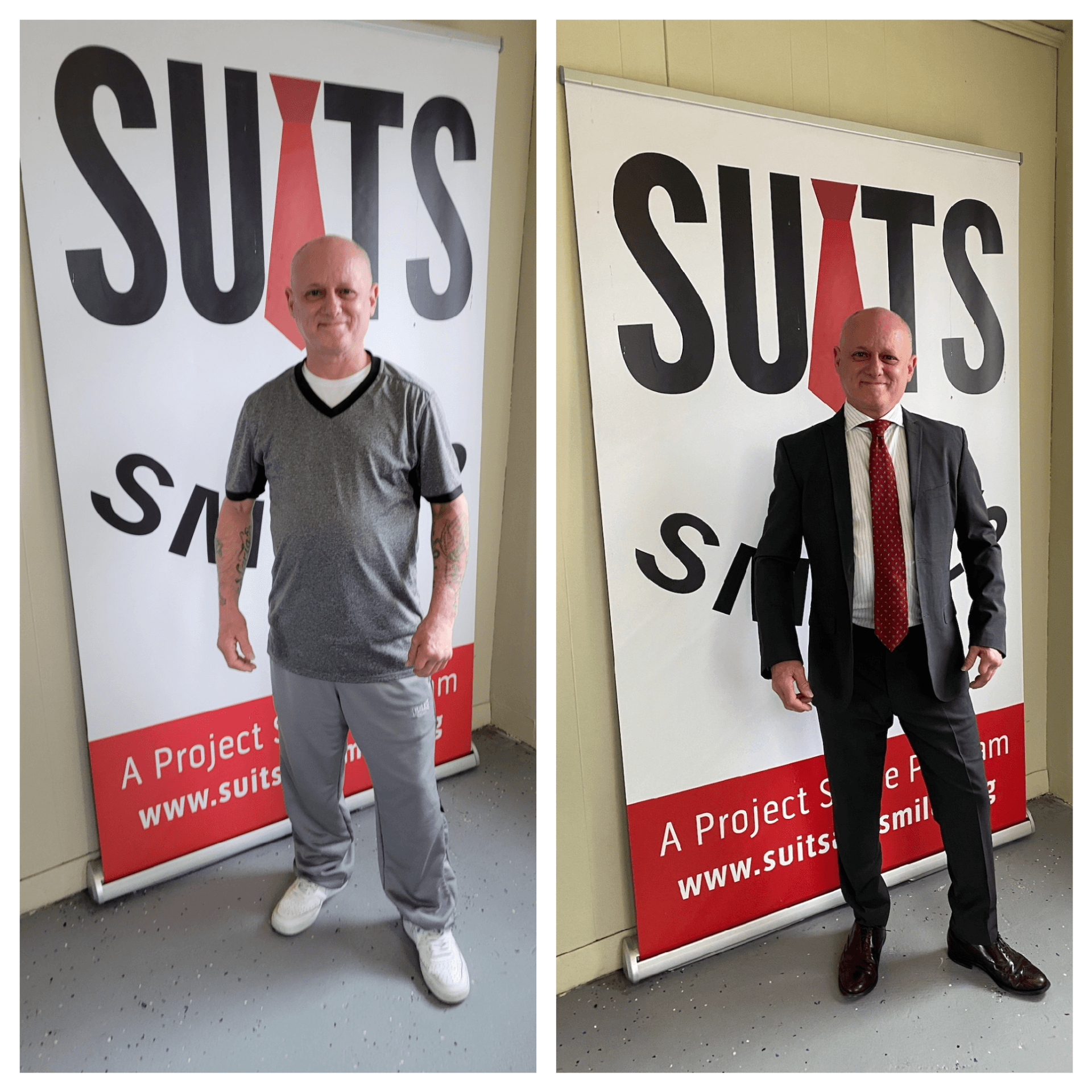 Helping People in Need, Donate Suits & Stuffed Animals, Project Smile