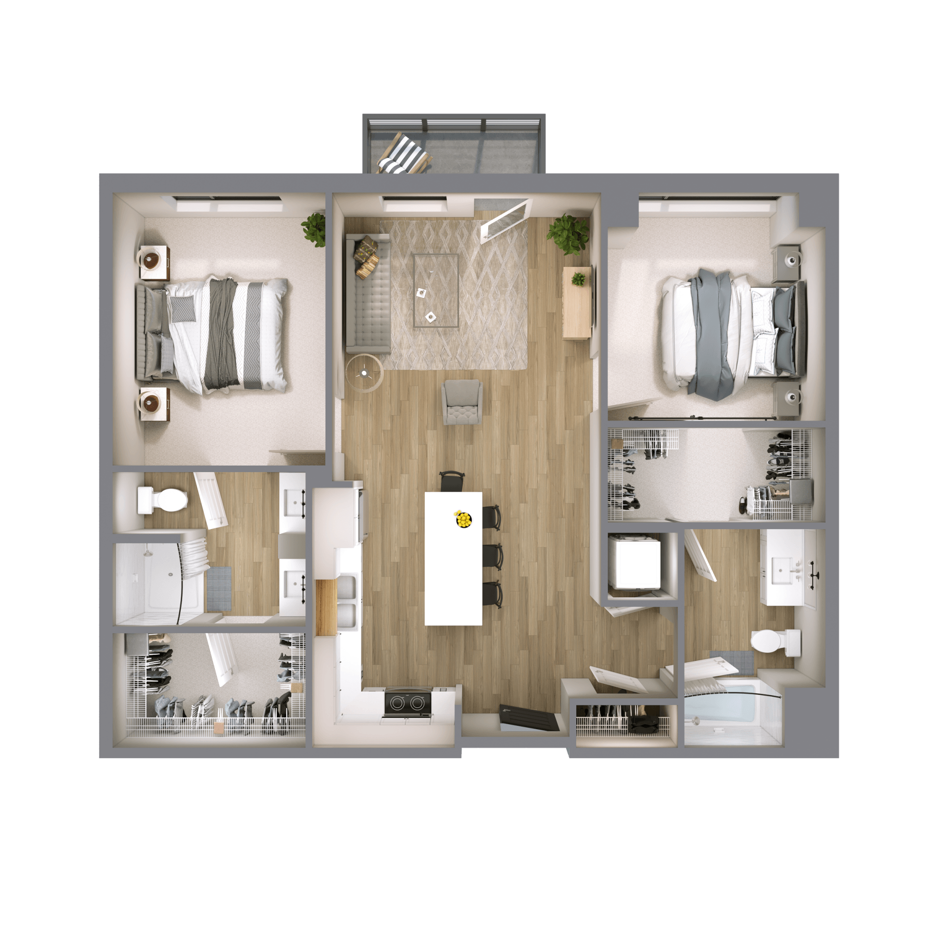 Lyv at Uptown & Main | Floor Plans