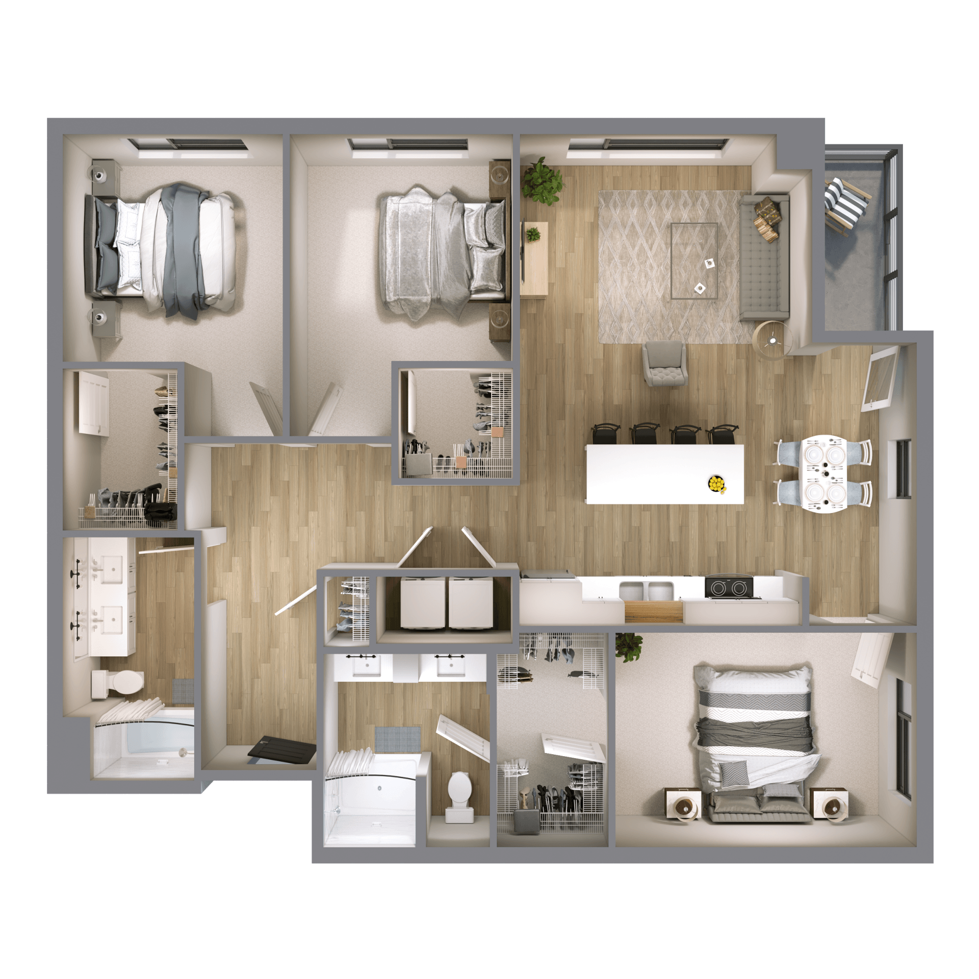 Lyv at Uptown & Main | Floor Plans