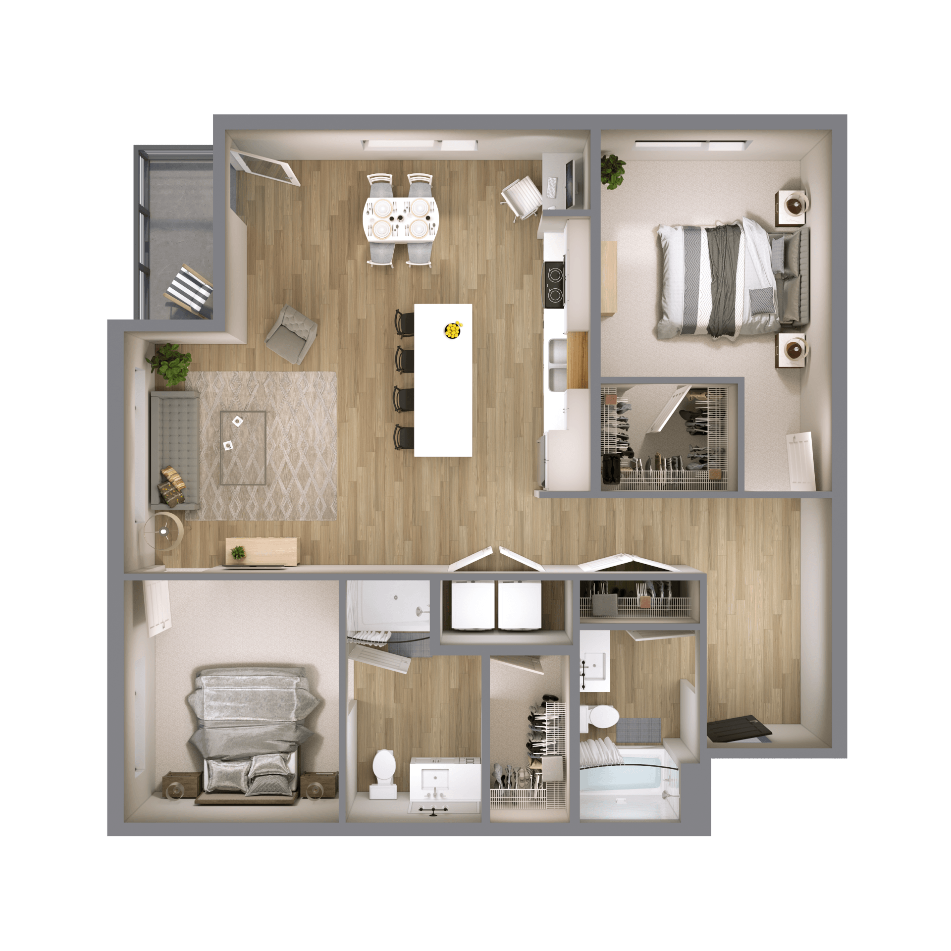 Lyv at Uptown & Main | Floor Plans