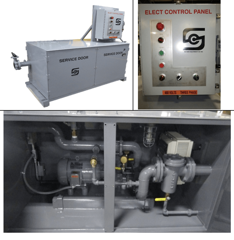 Snyder Equipment Tote and Pump Cabinets