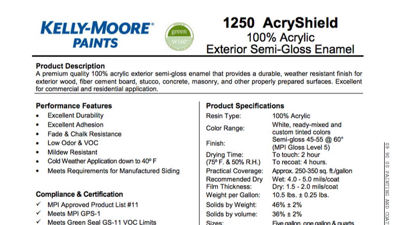 Paint Color Resources | Green Valley Painting, Inc.