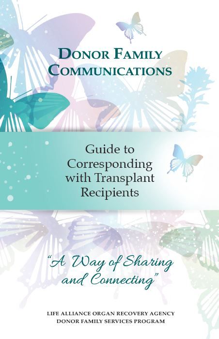 Donor Family & Recipient Communication | Life Alliance Organ Recovery ...