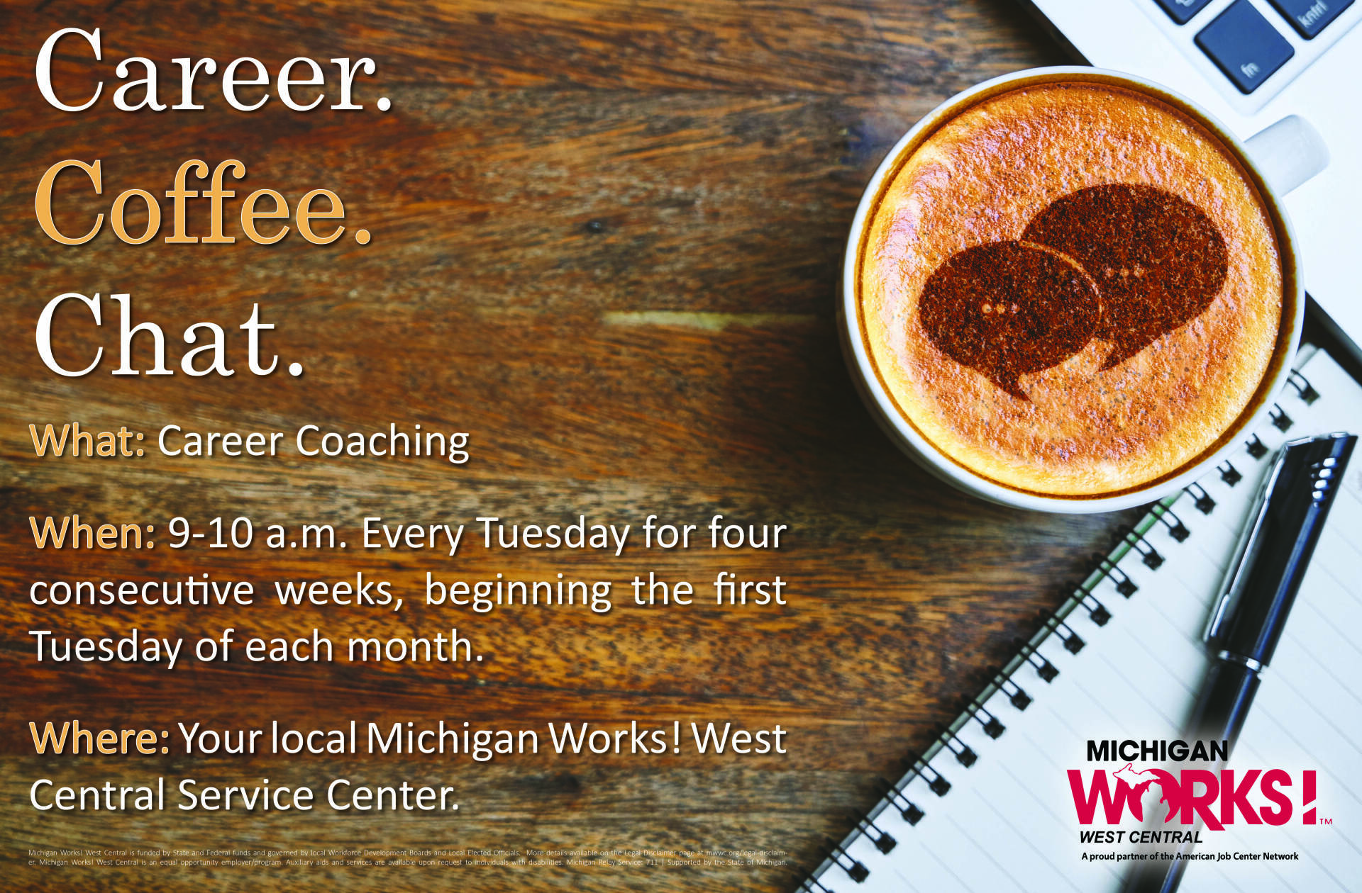 Career. Coffee. Chat.