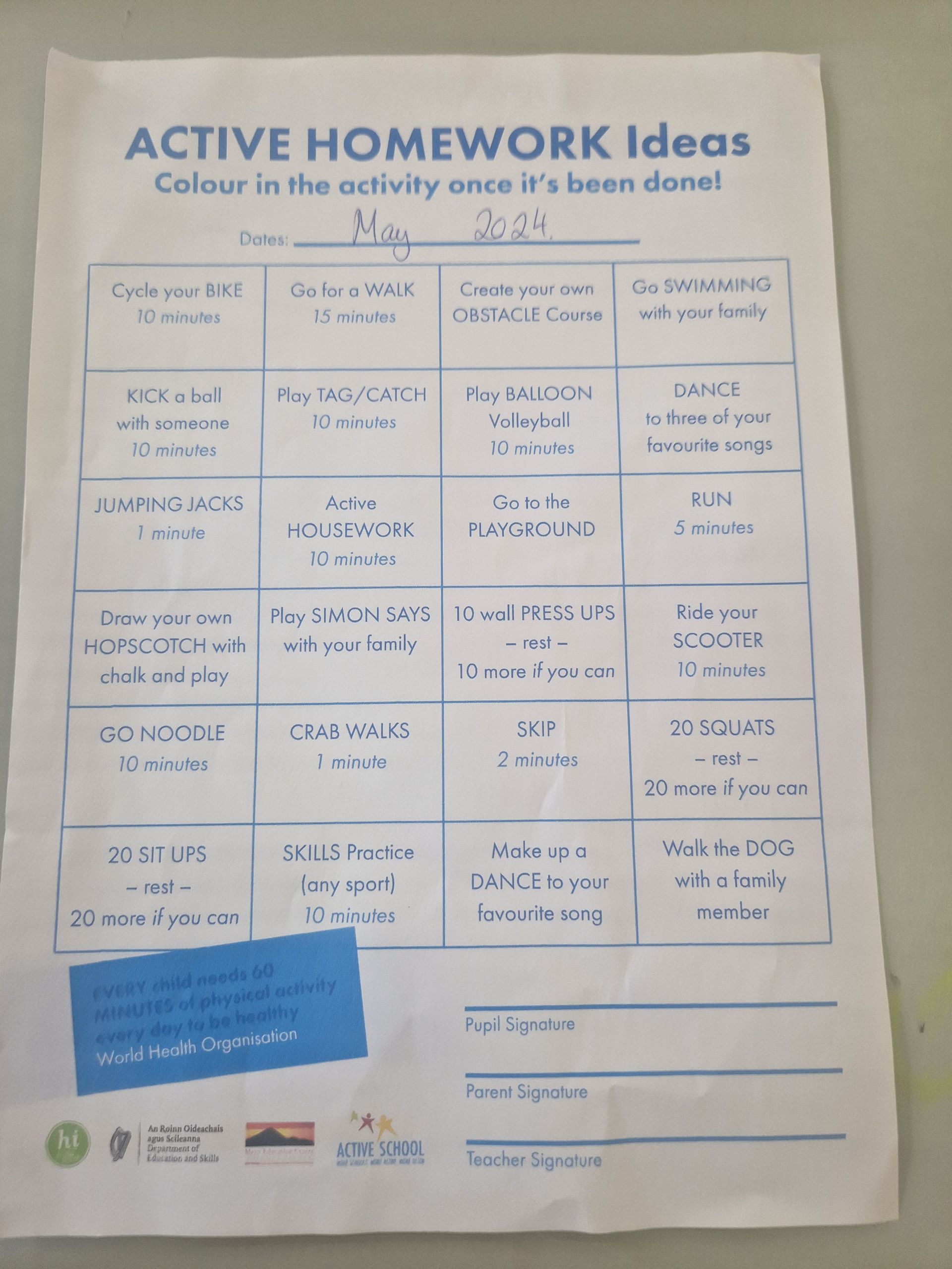 Physical Education 2024