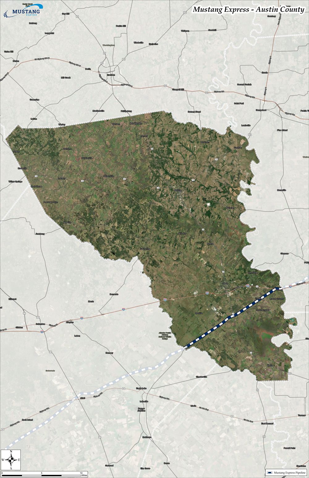 Maps | Mustang Express Pipeline