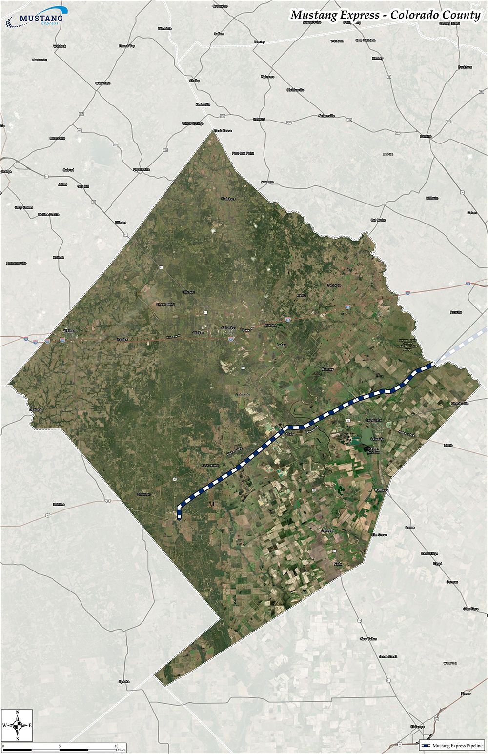 Maps | Mustang Express Pipeline