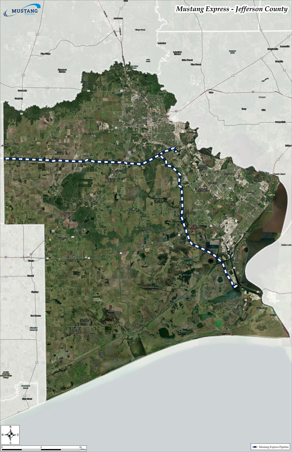 Maps | Mustang Express Pipeline
