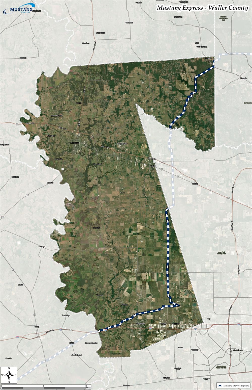Maps | Mustang Express Pipeline