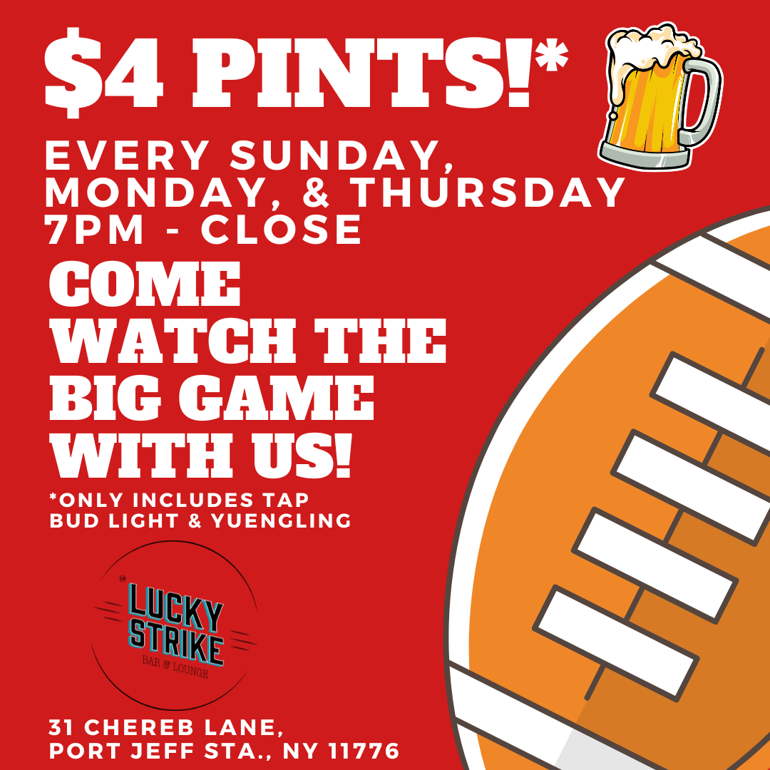 Lucky Strike Bar & Grill at Port Jeff Bowl