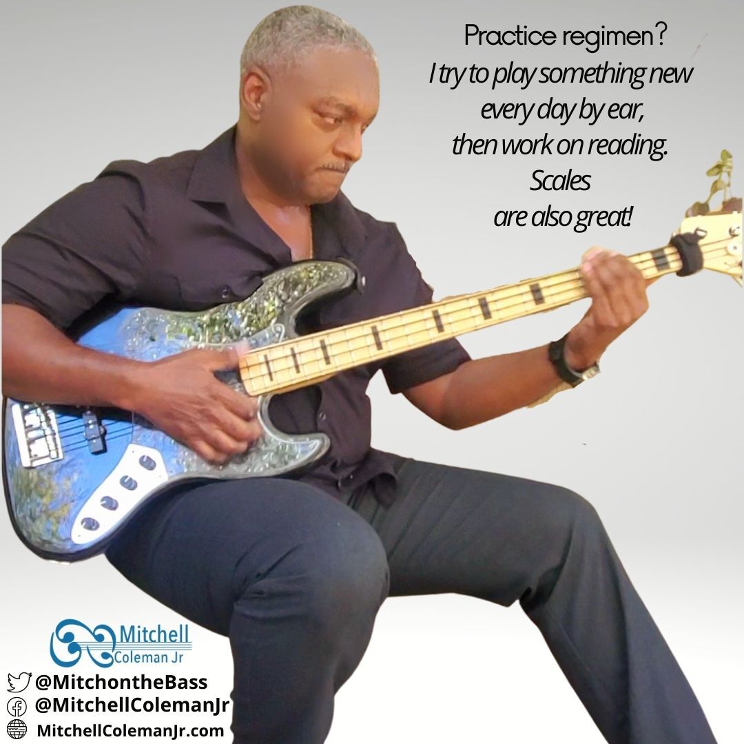 Photos | Bass Player Mitchell Coleman Jr | LA