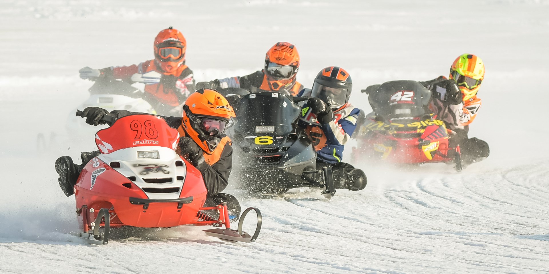 Snowmobile Racing, Speed, Bikini Run | Chetek Winter Fest
