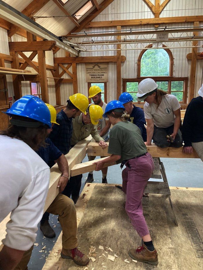 Learn Timber Framing | The Heartwood School