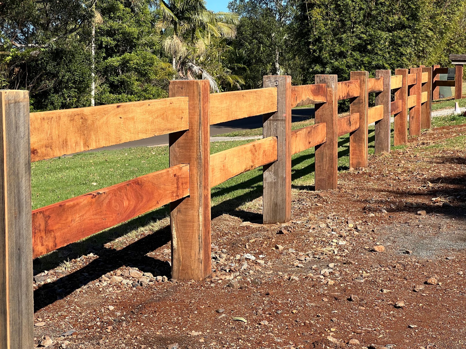 Post & Rail Fencing in Ballina | B & B Timbers
