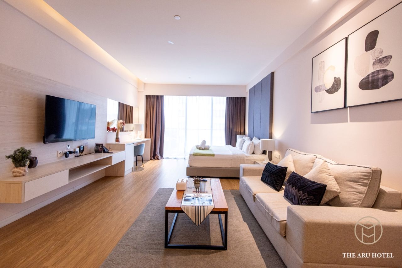 Rooms | The Aru Hotel | Spacious & Stylish Accommodation