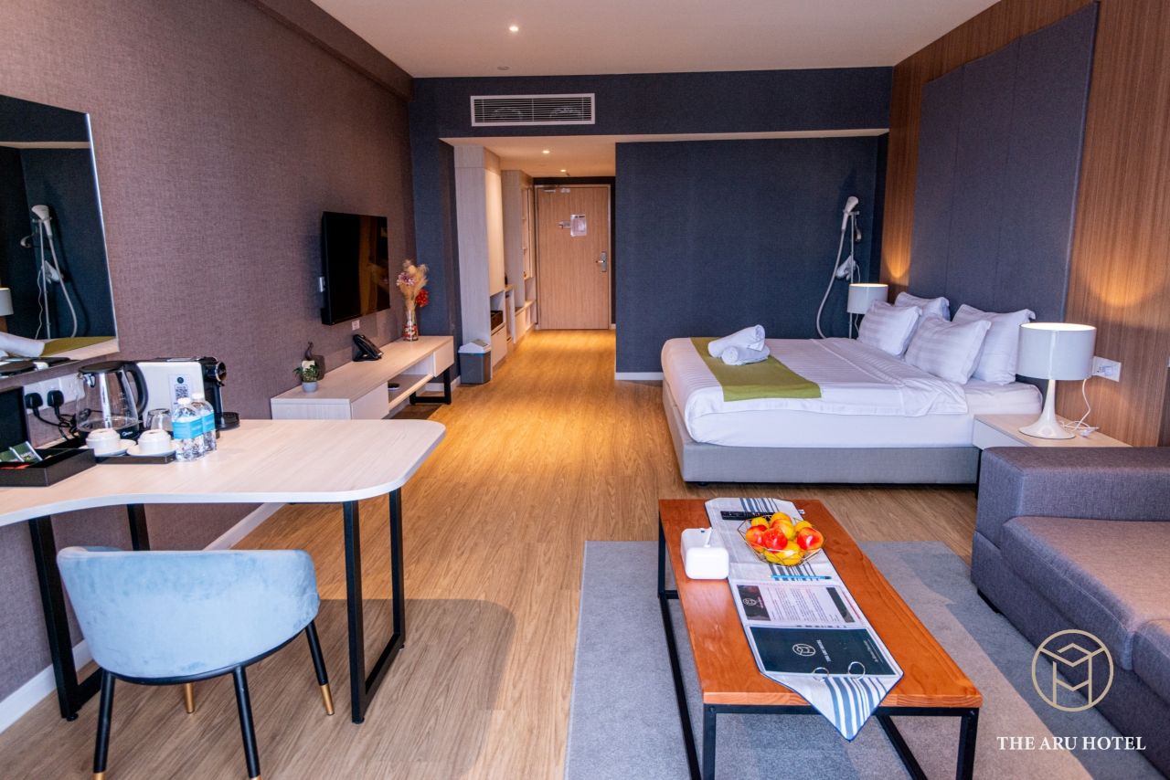 Rooms | The Aru Hotel | Spacious & Stylish Accommodation
