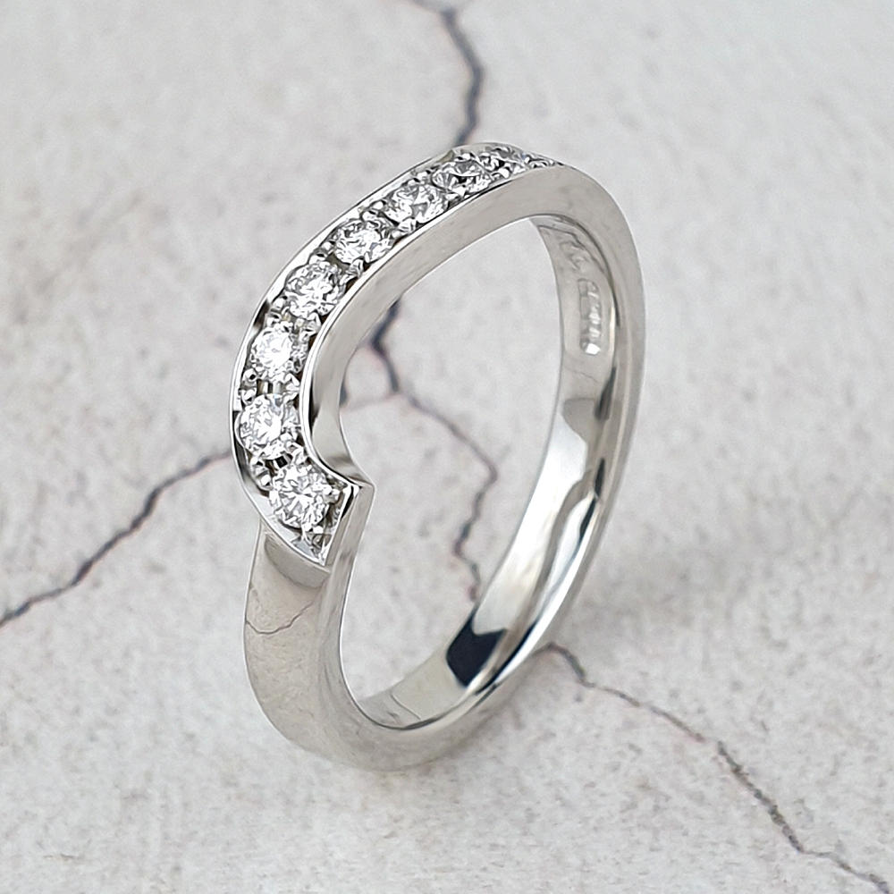 Fitted Wedding Rings |Shaped Wedding Rings | Sussex