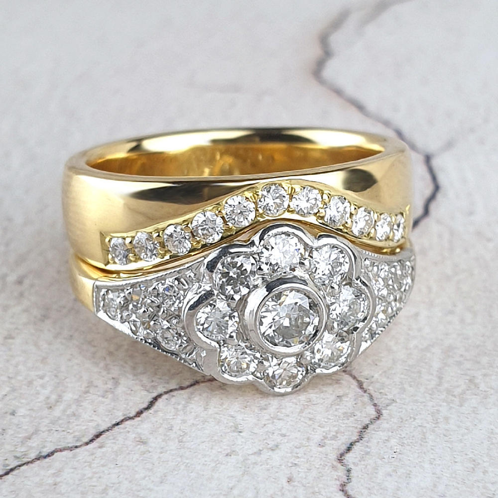 Fitted Wedding Rings |Shaped Wedding Rings | Sussex