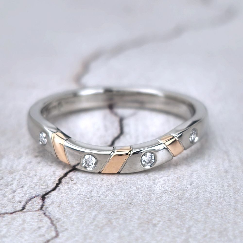 Fitted Wedding Rings |Shaped Wedding Rings | Sussex
