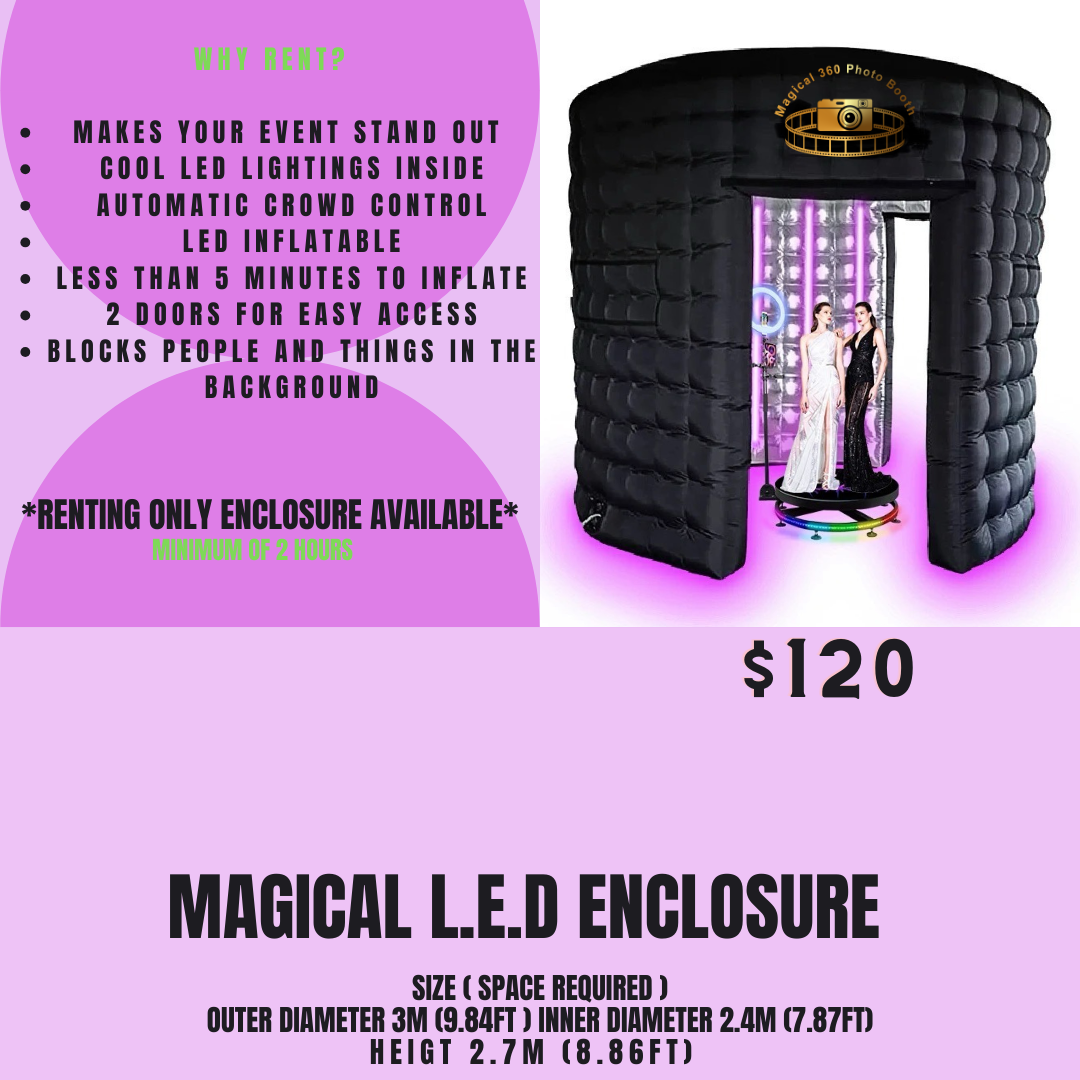 Magical 360 Photo Booth - Luxury 360 & Digital Photo Booth Rental