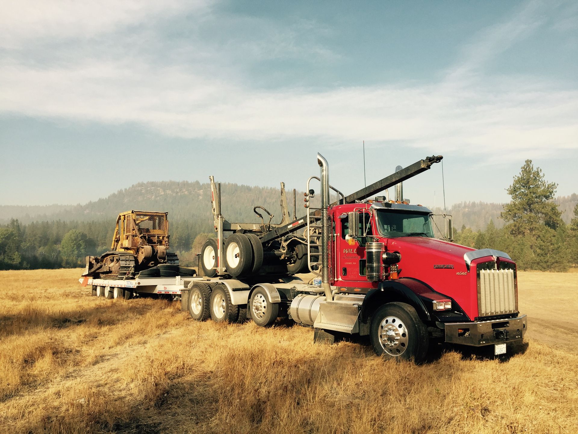 Reliable Lowboy Transport | Tonasket, WA | Will Logging
