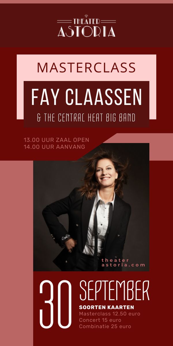 Masterclass met Fay Claassen