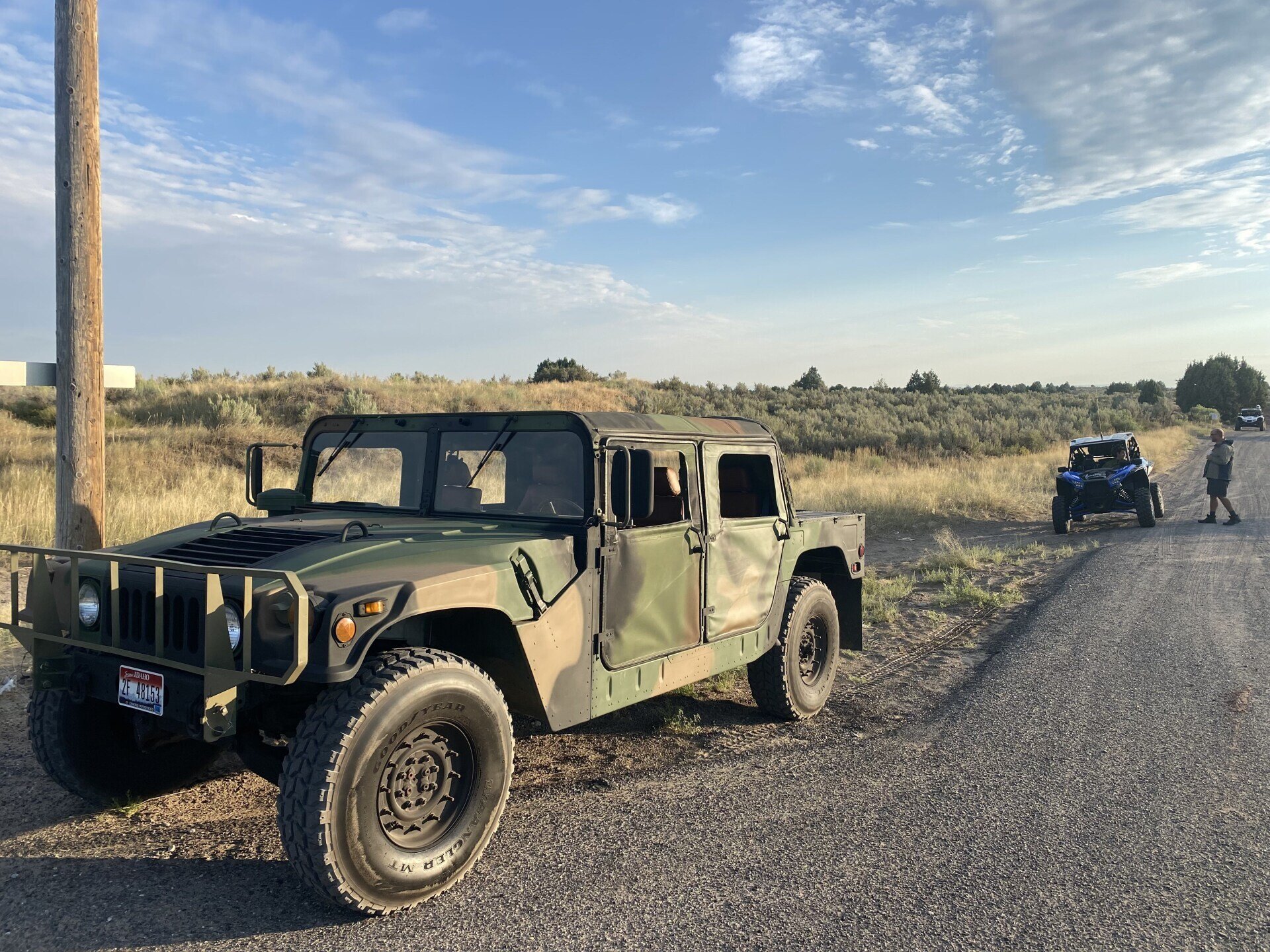 Military Vehicle Tours near St. Anthony Sand Dunes and Civil Defense Caves