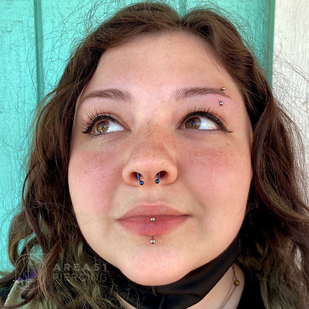 Facial Piercing Services Near Me | Eugene, OR | Area 51 Piercing