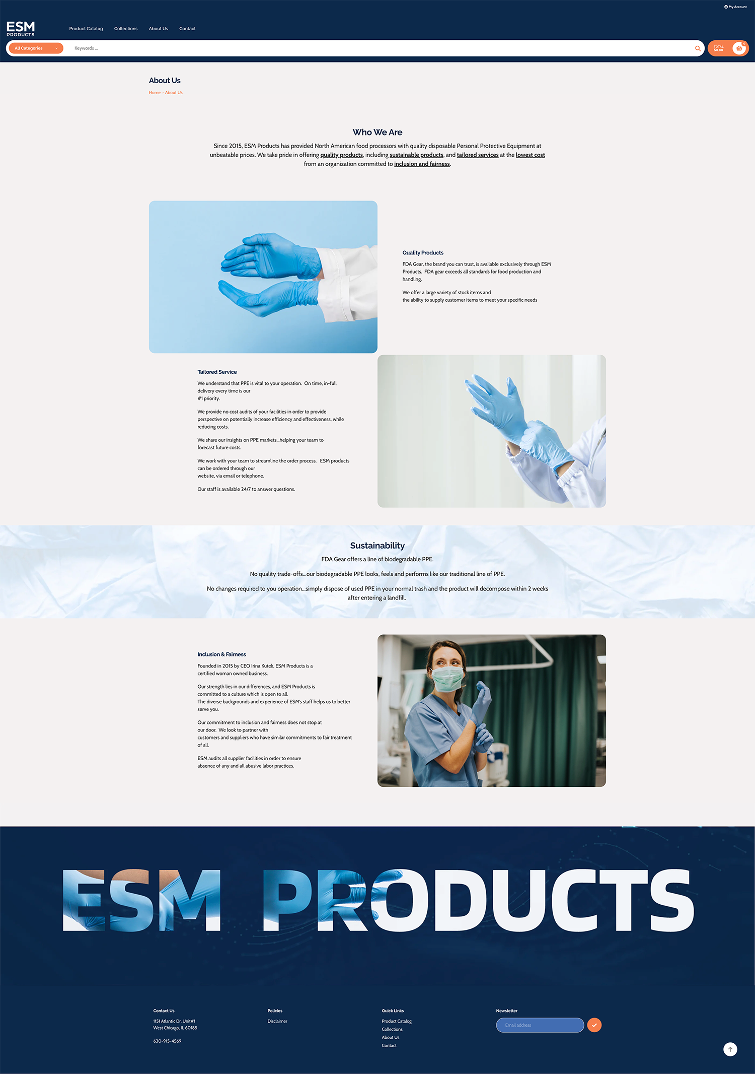 ESM Products Website Case Study | RivalMind