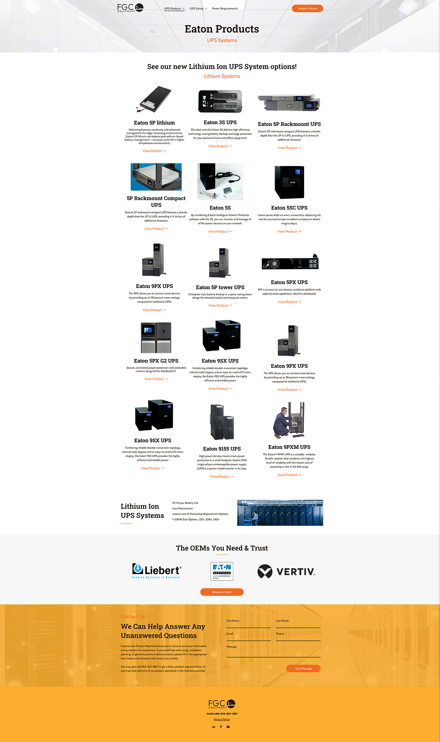 FGC Equipment Website Case Study | RivalMind