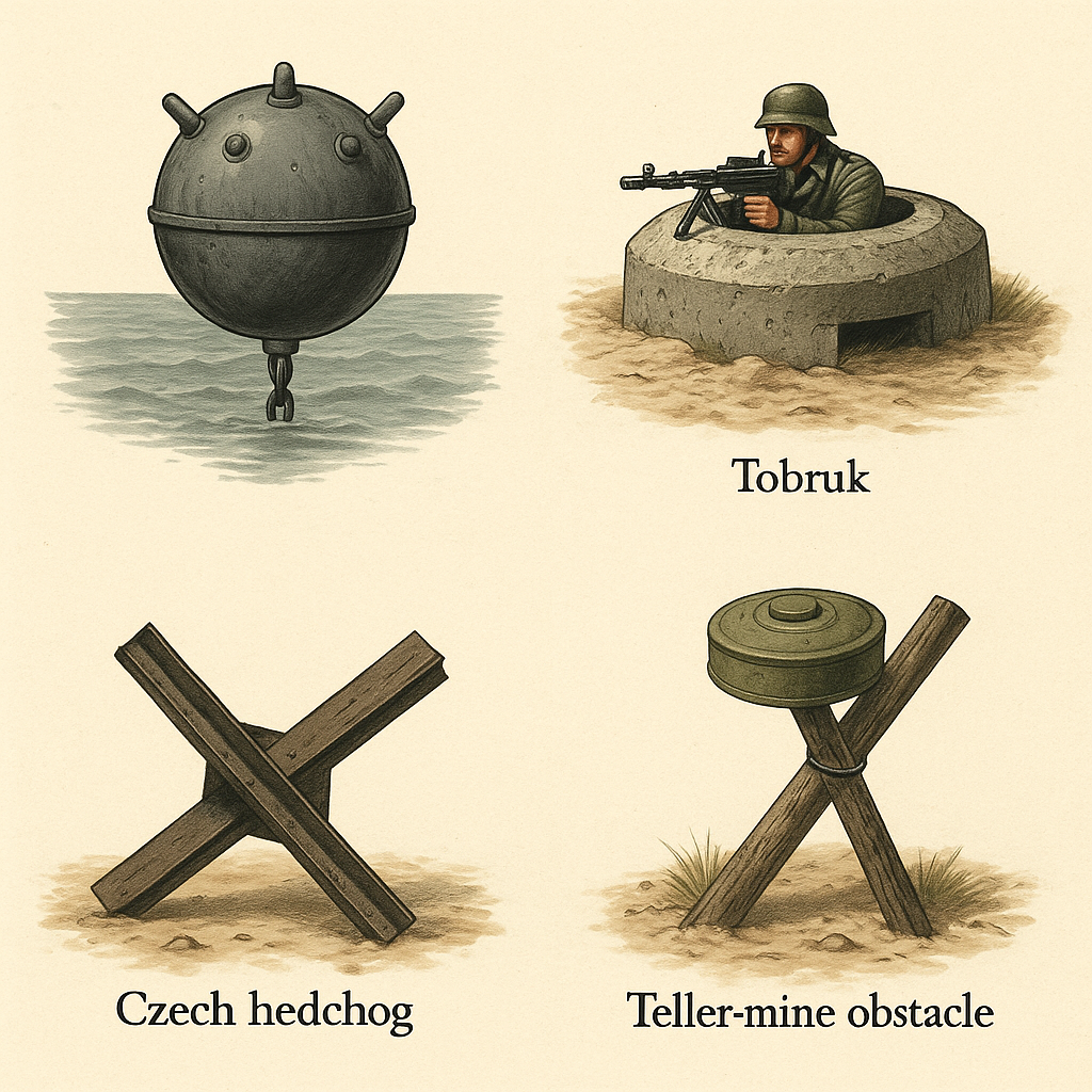 Omaha Beach deel 3 | Piet Diepenhorst| wapens | verdediging