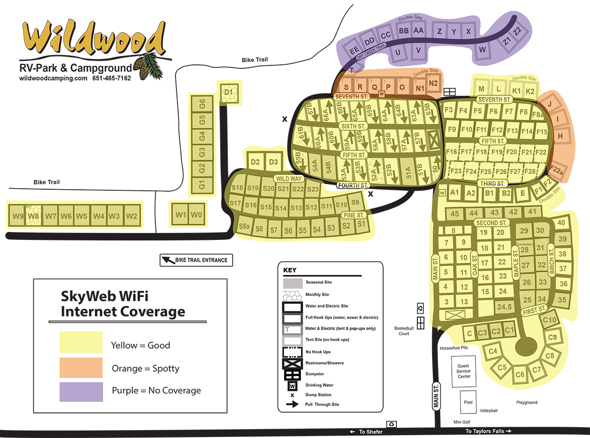 Amenities | Wildwood RV Park and Campground