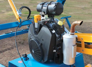 HLS Augers - Hydraulic Driven Petrol Scissor Lift