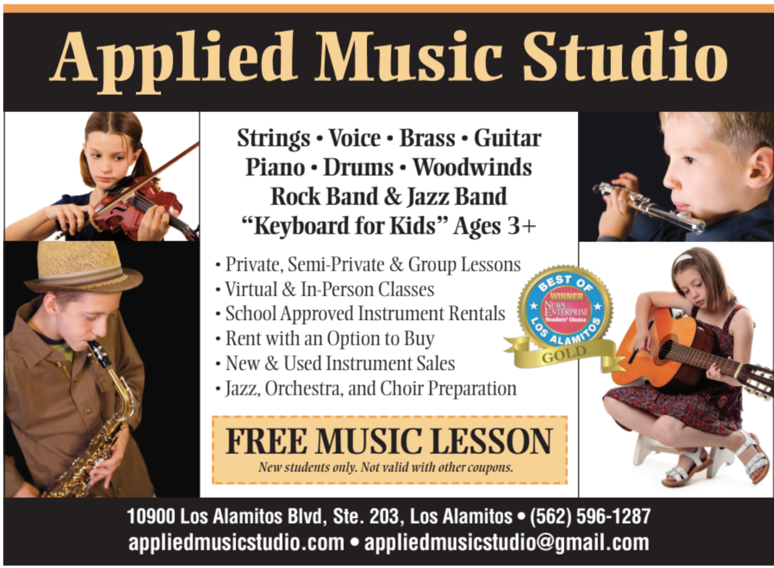 Music Studio | Los Alamitos, CA | Applied Music Studio