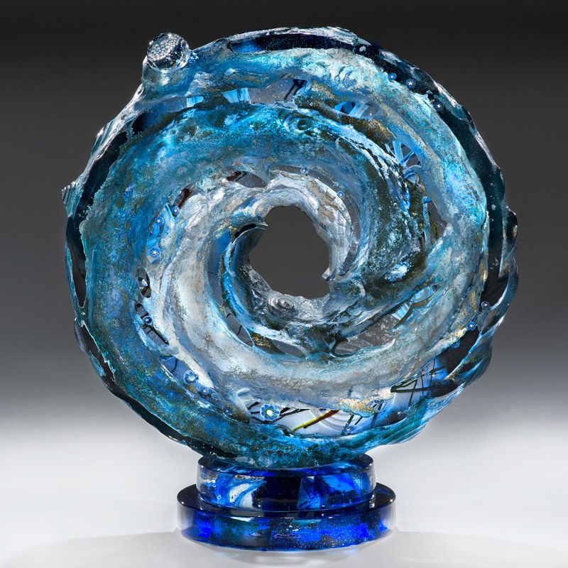 Cast Glass Sculpture | Gott Glass The Art of Susan Gott