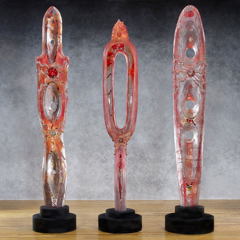Cast Glass Sculpture | Gott Glass The Art of Susan Gott