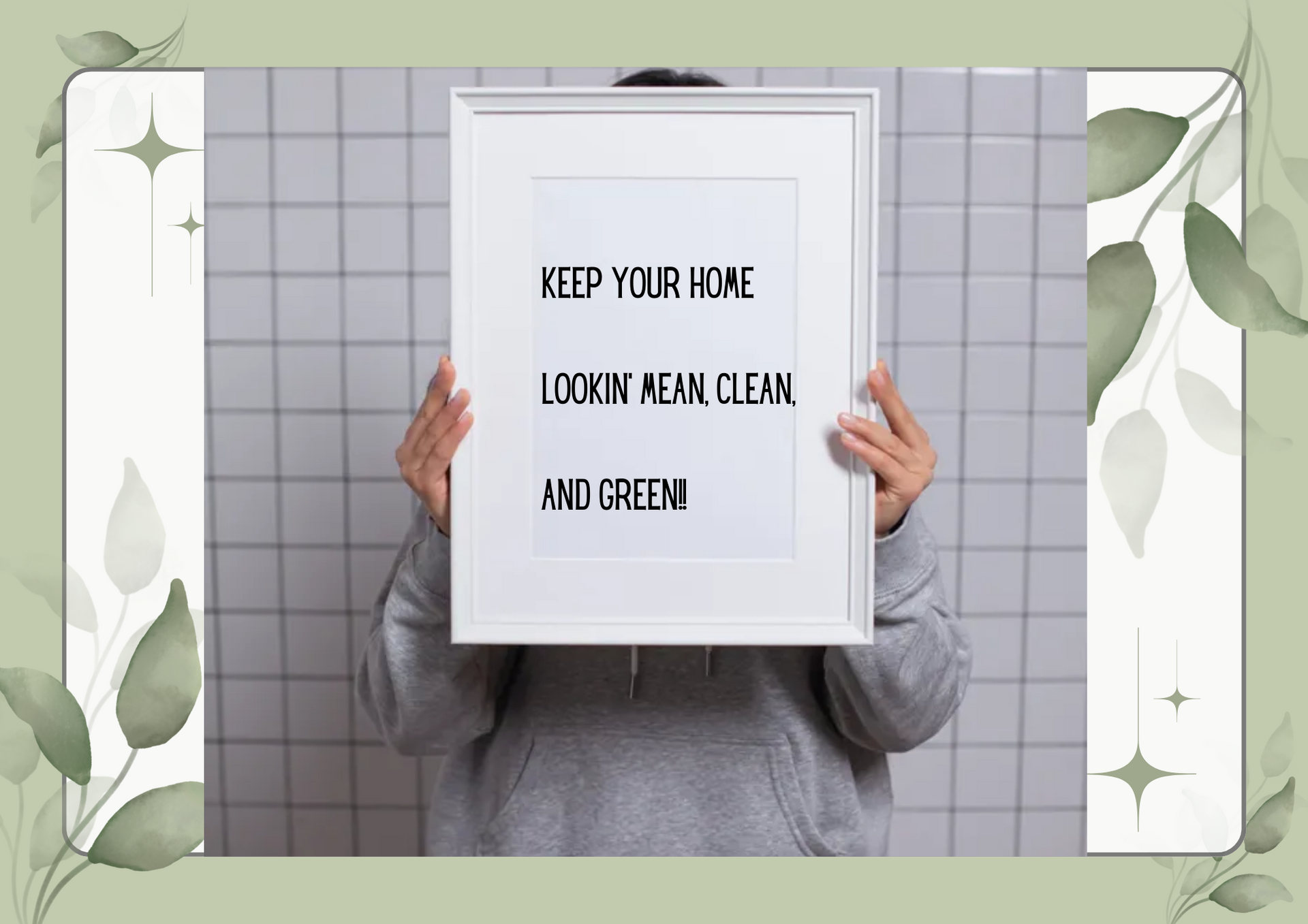 Experience the Benefits of Cleaning with Green Products