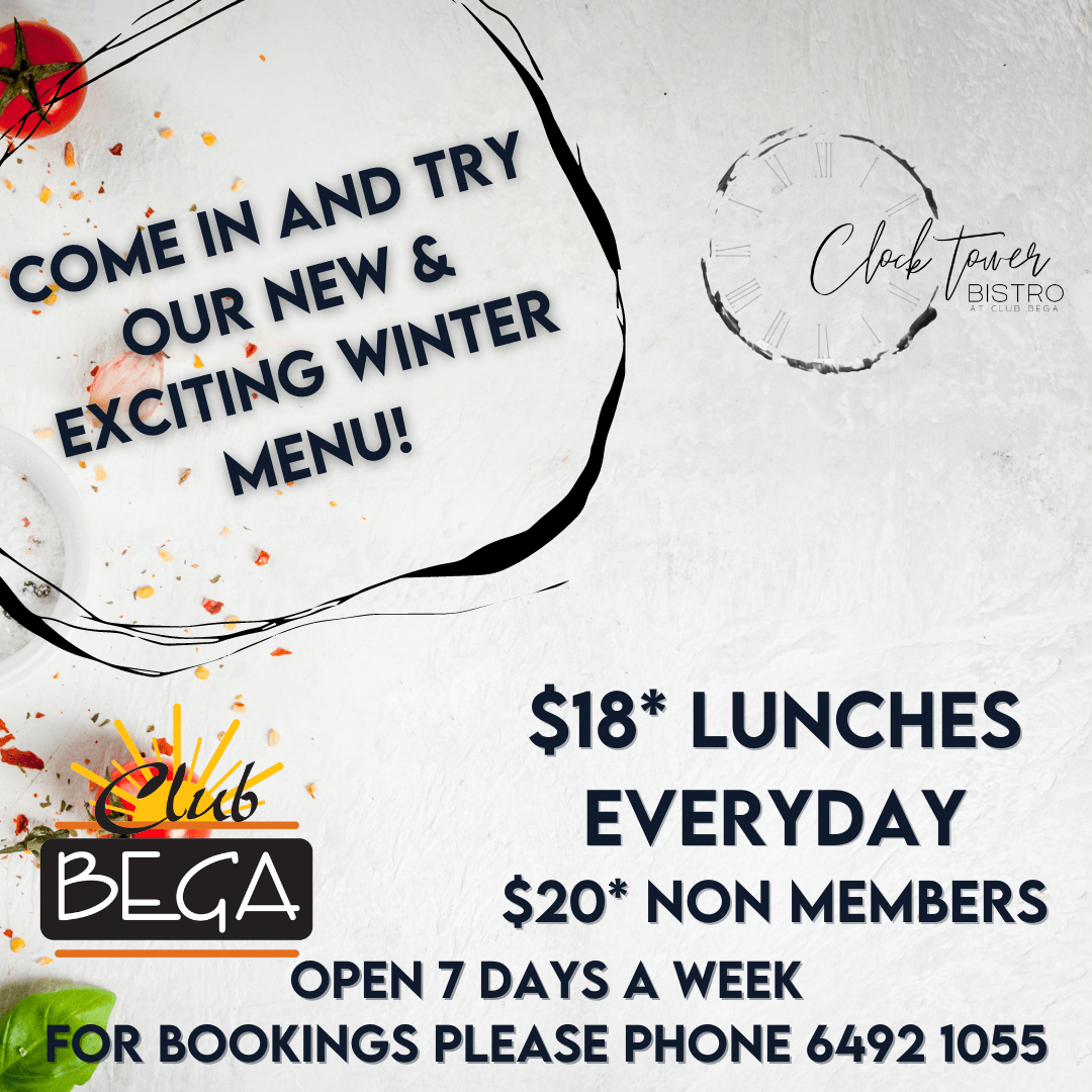 Club Bega - Bega, NSW - What's On