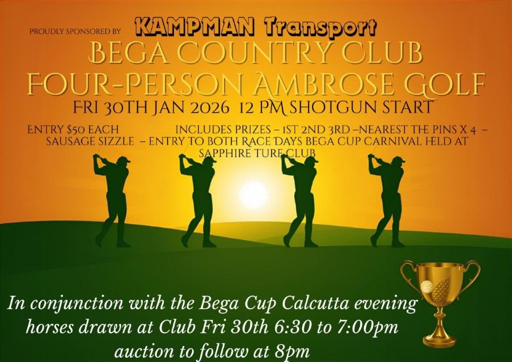 Club Bega - Bega, NSW - What's On