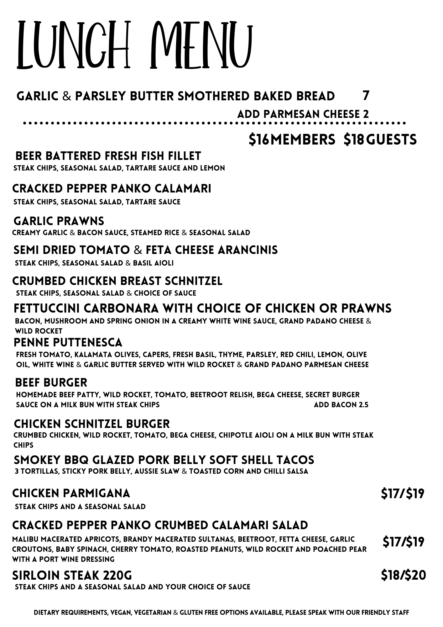 Club Bega - Bega, NSW - Dining