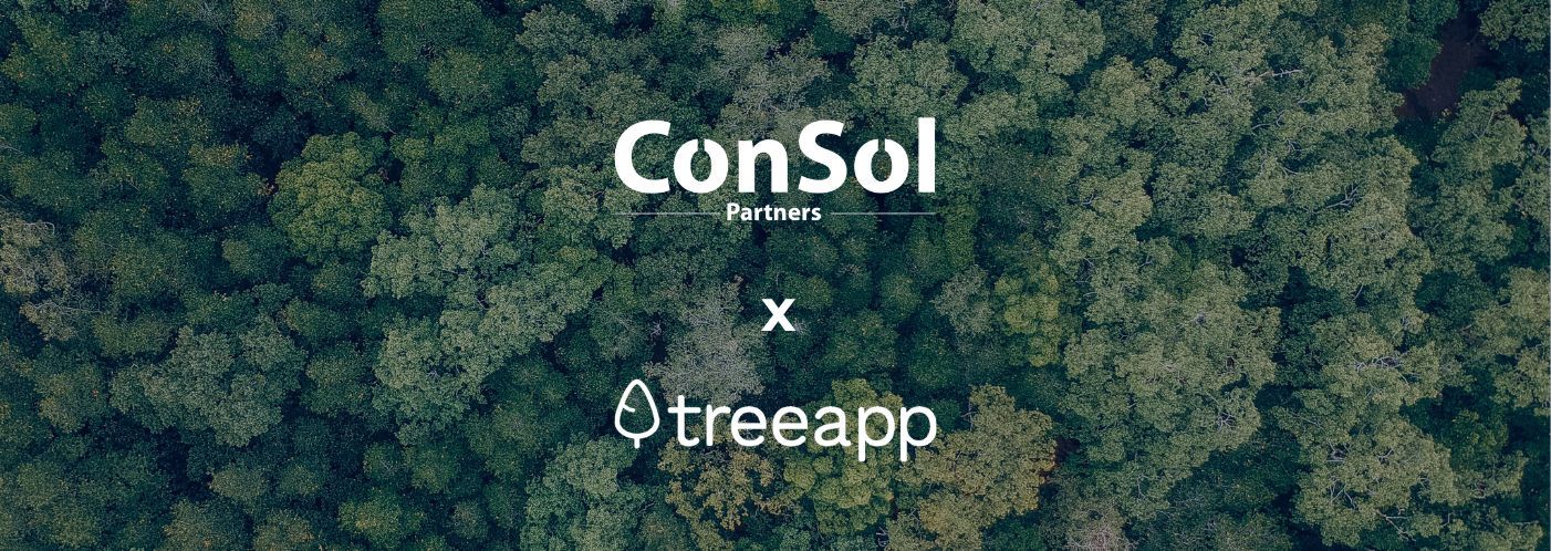 Partnership with Treeapp for sustainability | Consol Partners UK