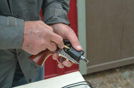 The Safe Capping of the Percussion Revolvers